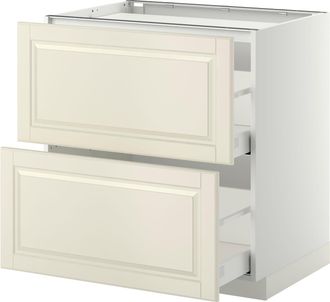 IKEA METOD / MAXIMERA Unterschr.f. Kochf./2 Fronten/2Sch