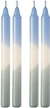 like. by Villeroy & Boch Like Home bougie longue Ice et Sage, 2 x 23 cm, 2 pi&egrave;ces, multicolore (Lot de 2)