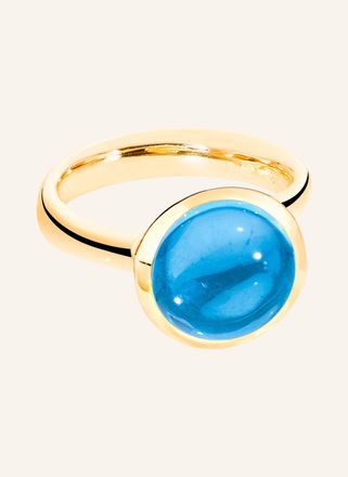 Tamara Comolli Tamara Comolli Ring Ring Bouton Large Swiss Topaz Aus 18k Gelbgold Mit Swiss Topas gold