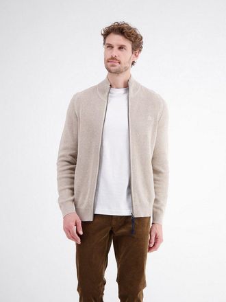 Lerros Strickjacke mit Rei&szlig;verschluss und Stehkragen