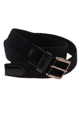 Alberto Herren G&uuml;rtel Basic Braided 8330 (schwarz 999, 95)