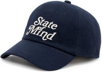 Saison 1865 Casquette &agrave; logo brod&eacute; en coton