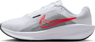Nike Nike Downshifter 13 Stra&szlig;enlaufschuh f&uuml;r Damen Laufschuh, White/Bright Crimson-Wolf Grey-Black, 42 EU