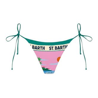 MC2 Saint Barth Femme, Maillots de bain, Multicolore, Taille: 38 FR Marielle Cheeky Bottom