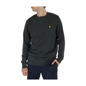 Lyle & Scott Homme, Sweatshirts et sweats &agrave; capuche, Gris, Taille: M SweaT-shirt