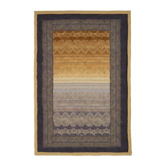 Bassetti BRUNELLESCHI Plaid aus 100% Baumwolle in der Farbe Grau v.G6, Ma&szlig;e: 135x190 cm - 9286020