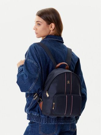 Tommy Hilfiger Rucksack Popette Dome AW0AW17651 Dunkelblau