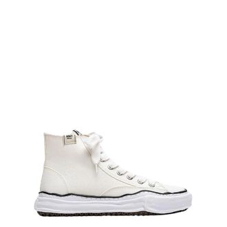 Miharayasuhiro Mihara Yasuhiro, Homme, Chaussures, Blanc, Taille: 42 EU Peterson Original Sole Canvas High-top Baskets