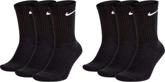 Nike Nike Unisex Trainingssocken Everyday Cushioned Crew Socks SX7664 6 Paar, Größe:42-46, Artikel:-010 black