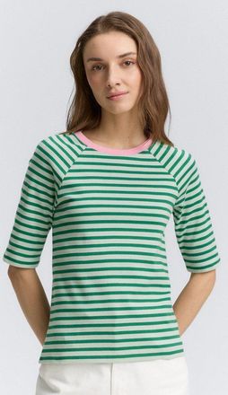 Tom Tailor T-Shirt T-Shirt T-Shirt mit Streifenmuster