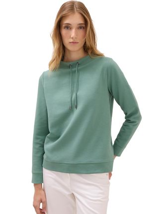 Cecil Damen Funnel Neck Strukturshirt