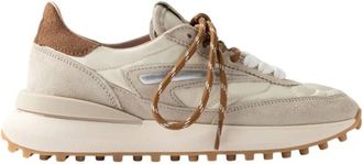 D.A.T.E. Athleta Nylon Sneaker - - Shoes - Damen - Beige - 40 EU