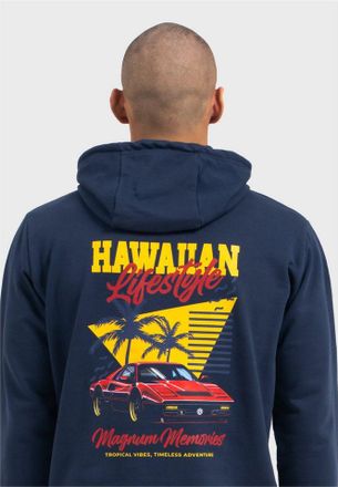 Oldskull Kapuzensweatshirt Wrldvibe Aloha Legend Graphic Grenzenlose Kreativit&auml;t, f&uuml;hle den World-Vibe