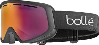 Bolle Cascade, Black Matte, Volt Ruby, Medium, Snow Goggles, Unisex, Adult