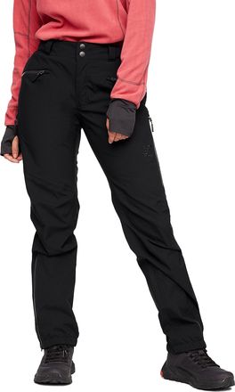 RevolutionRace Wasserdicht Silence Proshell 3L Pants für Damen, Outdoor-Shellhose mit optimaler Bewegungsfreiheit, Black/Anthracite 3.0, XXL