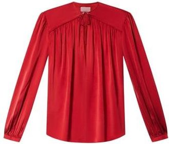 Isabel Marant Blouse Laraya en satin de soie fluide
