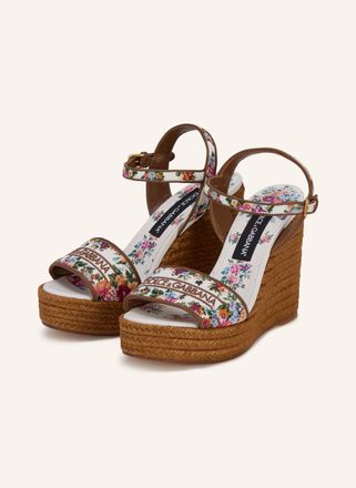 Dolce & Gabbana Wedges weiss