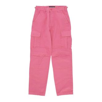 Iuter Canvas Cargo Hose Rosa - - Trousers - Herren - Rosa - W30