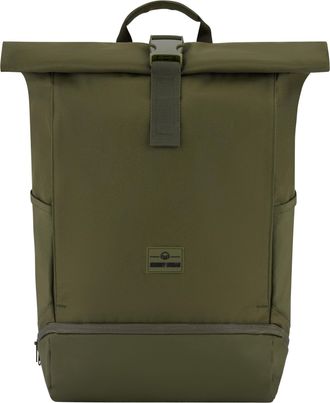 Johnny Urban Rucksack Damen & Herren Gro&szlig; Gr&uuml;n - Allen XL -Gro&szlig;er Rolltop Backpack - Weekender Reiserucksack mit Bodenfach - Daypack f&uuml;r Uni Travel Reise - Wassera