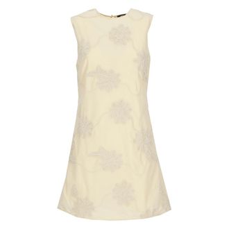 Rotate Kleid mit Blumenmuster - - Dresses - Damen - Gelb - L