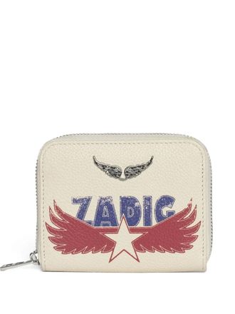 Zadig&Voltaire Mini GL America Portemonnaie - Nude