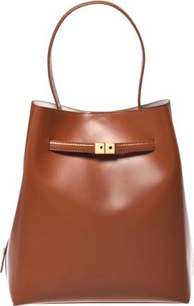 Baldinini Femme, Sacs, Brun, Taille: ONE Size Leather Shoulder Bag