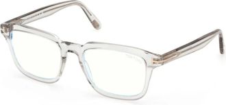 Tom Ford unisex, Accessoires, Blanc, Taille: 54 MM Monture optique rectangulaire