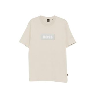 HUGO BOSS Logo-print Crew-neck T-shirt