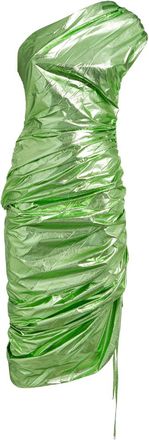 Sandra Mansour Grace Metallic One Midi Dress Size XXS