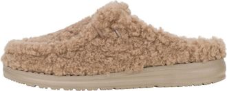 HeyDude Wendy Cozy Slipper f&uuml;r Damen, leichte Damen-Schlupfschuhe, bequeme und l&auml;ssige Alltagsschuhe, Timber Wolf, 38 EU