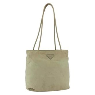 Prada Sac bandouli&egrave;re vintage Pre-owned - Femme - Pre-owned - Beige - Taille: ONE Size