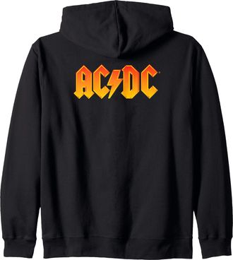 AC/DC Offizielles AC/DC Rock Musik Band Feuer Logo Fan Geschenk Kapuzenjacke
