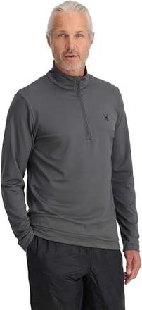 Spyder Prospect 1/2 Zip Couche de Base, Blanc Polaire, Medium Homme