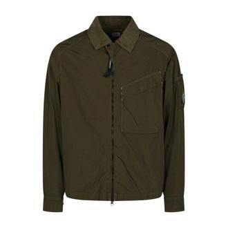 C.P. Company Overshirt in Chrome-R - - Jackets - Herren - Gr&uuml;n - XL