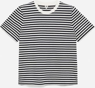 Arket Signature-T-Shirt -Blau
