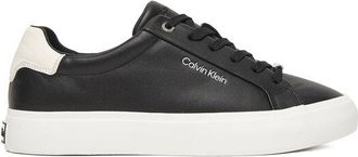 Calvin Klein Sneakers Vulc Lace Up Lth/Moire Bt HW0HW02747 Schwarz