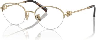 Tiffany & Co. Goldene Brillengestelle - - Accessories - unisex - Gelb - 50 MM
