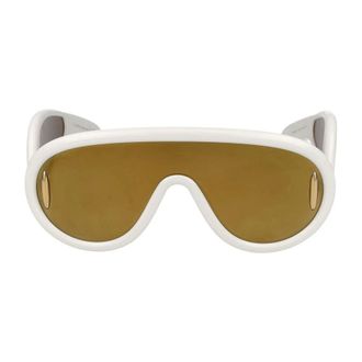 Loewe unisex, Accessoires, Blanc, Taille: ONE Size Lunettes de soleil &eacute;l&eacute;gantes Lw40108I