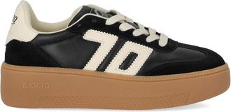 Back70 SNEAKER XXL CUIR NOIRE BACK70