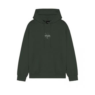 PROPAGANDA Homme, Sweatshirts et sweats &agrave; capuche, Vert, Taille: XL Ribs Glass Sweat &agrave; capuche