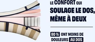 Tediber Matelas Hybride Premium 80x200 cm - 27 cm d&eacute;paisseur - Surmatelas int&eacute;gr&eacute; - R&eacute;versible - Id&eacute;al pour le dos - Fabriqu&eacute; en France - R&eacute;parable - Tediber