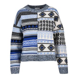 Ballantyne Wollpullover mit Rundhalsausschnitt - - Knitwear - Damen - Mehrfarbig - XS