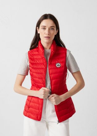 Jott Doudoune l&eacute;g&egrave;re sans manches Rouge carmin Seda - Taille XXL