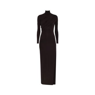 Courr&egrave;ges Rollkragenkleid - - Dresses - Damen - Braun - M