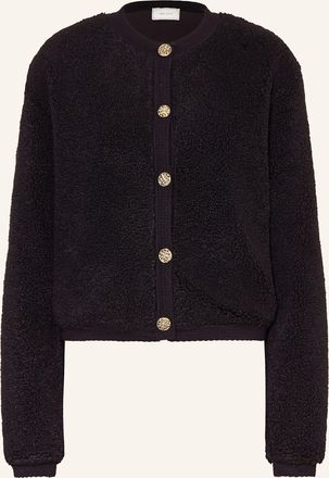 Neo Noir Neo Noir Teddyfell-Jacke schwarz