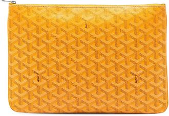 Goyard Clutches - Goyardine Senat MM - Gr. unisize - in Gelb - f&uuml;r Damen