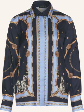 van Laack Van Laack Hemdbluse Vl-Cellisa-px2 Aus Seide blau