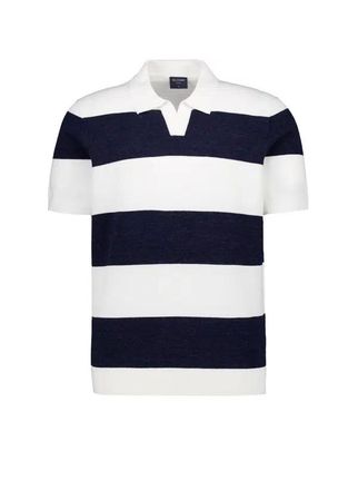 Olymp Herren Polo-Shirts beige,blau