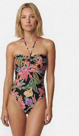 Seafolly Badeanzug Hothouse Flowers 11179DD279 Schwarz