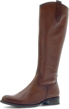 Gabor 71.648.24 Bottes à tige en cuir lisse pour femme Marron, marron, 37.5 EU